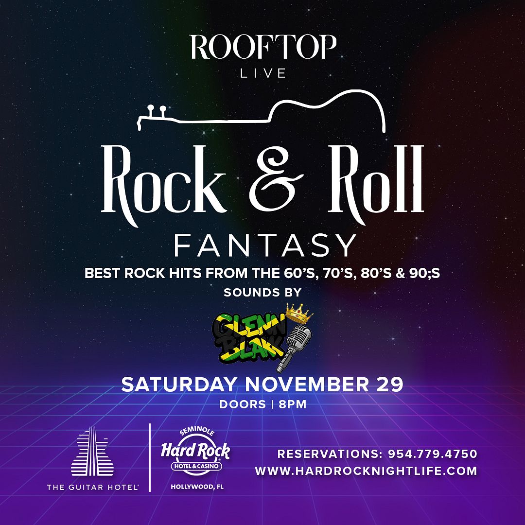 Rock & Roll Fantasy | Rooftop Live Tickets at Rooftop Live in Hollywood ...