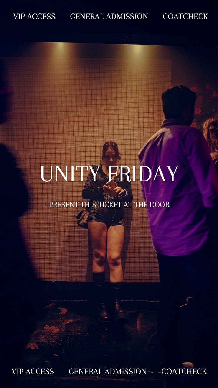 Unity - Friday Tickets at Club Unity in Montréal by Club Unity | Tixr