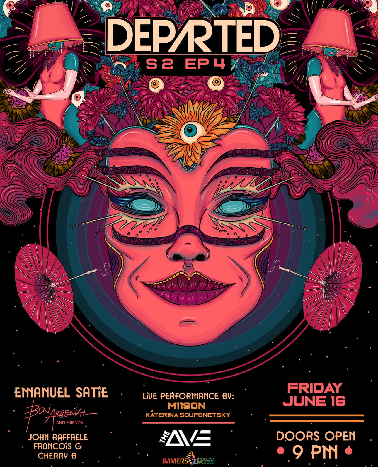 Departed: Season 2 Tickets at The Ave Live in Philadelphia by Unlocked ...