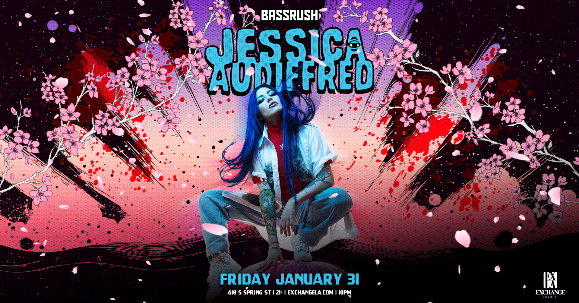 Jessica Audiffred Tickets at Exchange LA in Los Angeles by Exchange LA ...