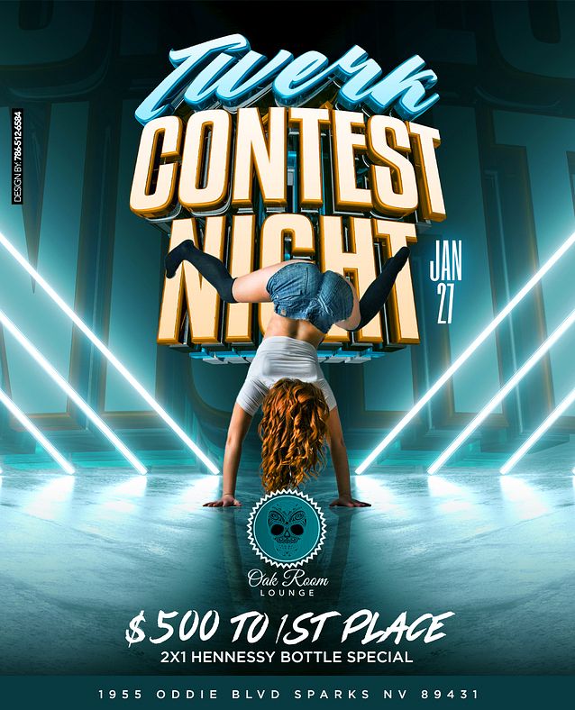 Twerk Contest Night Tickets At Oak Room Lounge In Sparks By Oakroom