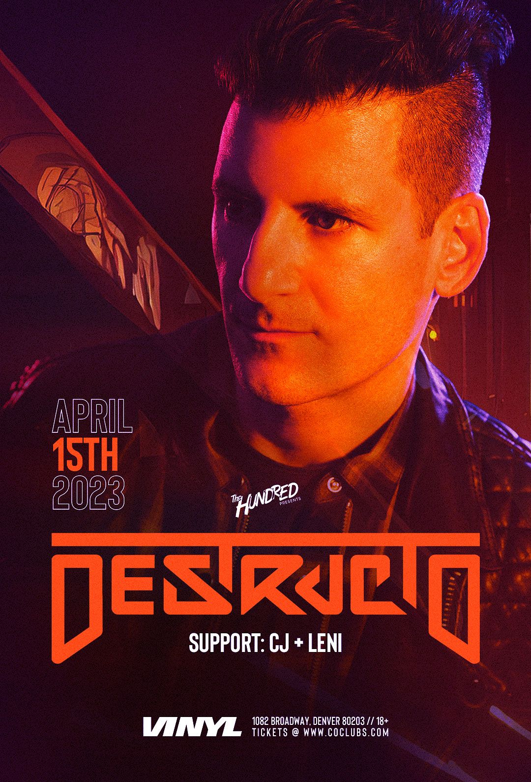 DESTRUCTO Tickets at Club Vinyl in Denver by Club Vinyl | Tixr