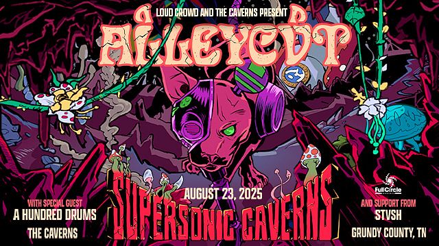 ALLEYCVT: SUPERSONIC CAVERNS Tickets at The Caverns in Pelham by The ...
