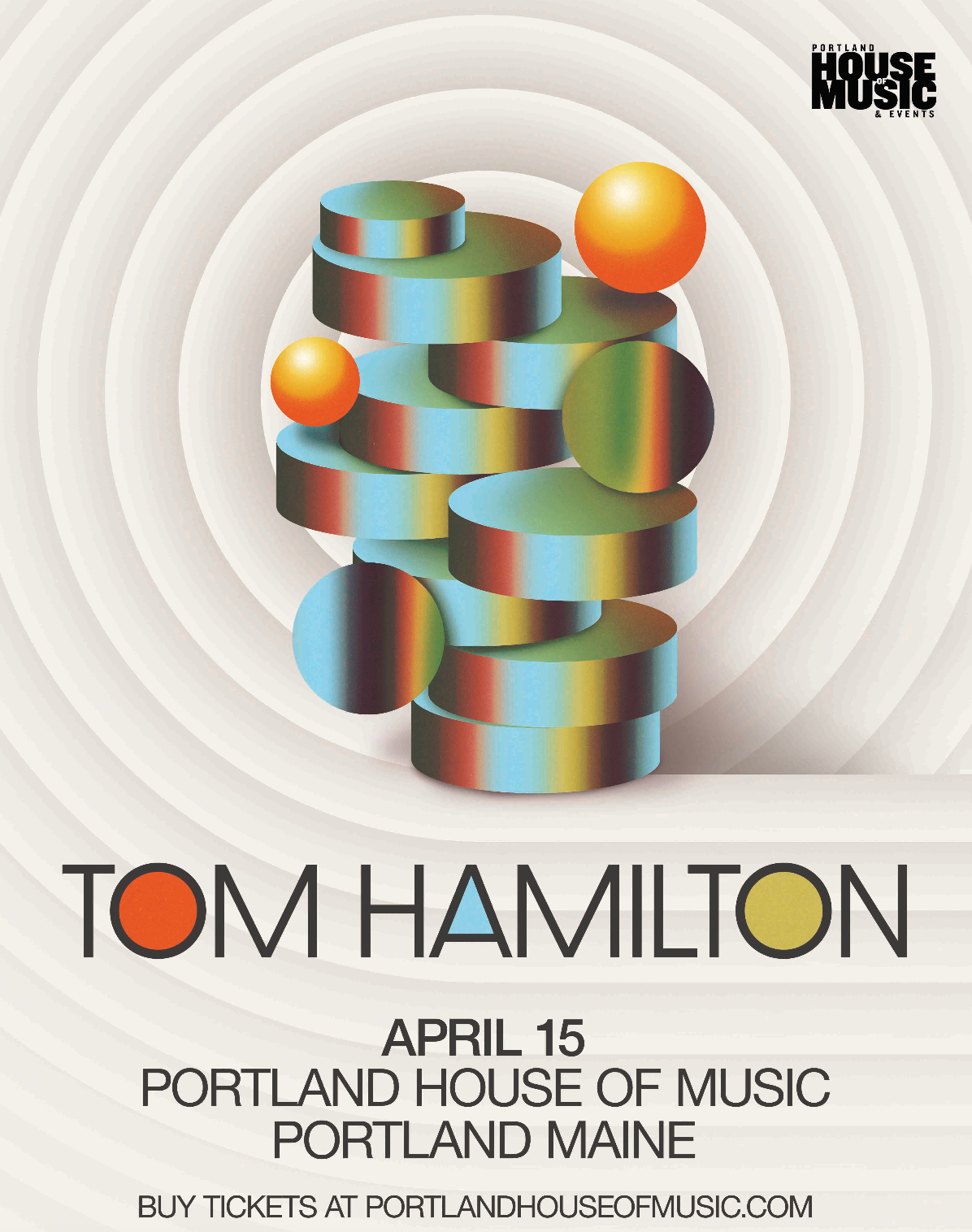 Tom Hamilton Tickets at Portland House Of Music and Events (HOME) in ...