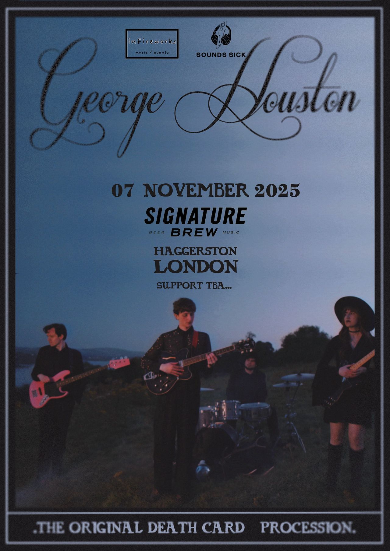 George Houston | London Tickets at Signature Brew Haggerston in ...