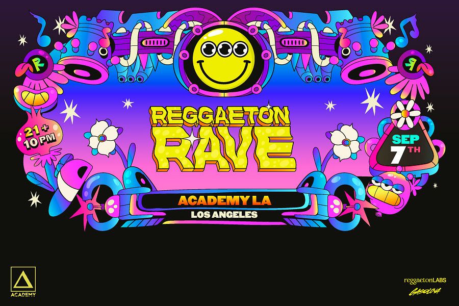 Reggaeton Rave Tickets at Academy Nightclub in Los Angeles by Academy ...