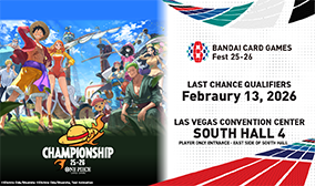 One Piece Last Chance Qualifier February Tickets at Las Vegas ...
