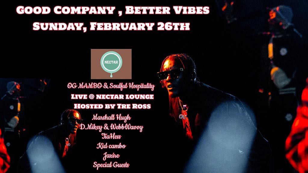 OG Mambo & Soulful Hospitality, with Marshall Hugh, Kid Cambo, Jazire ...