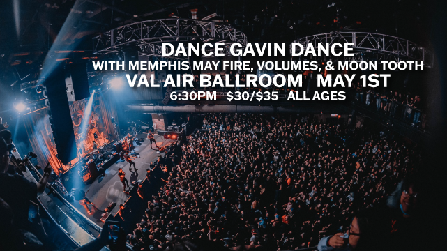 Dance Gavin Dance Tickets at Val Air Ballroom in West Des Moines by ...