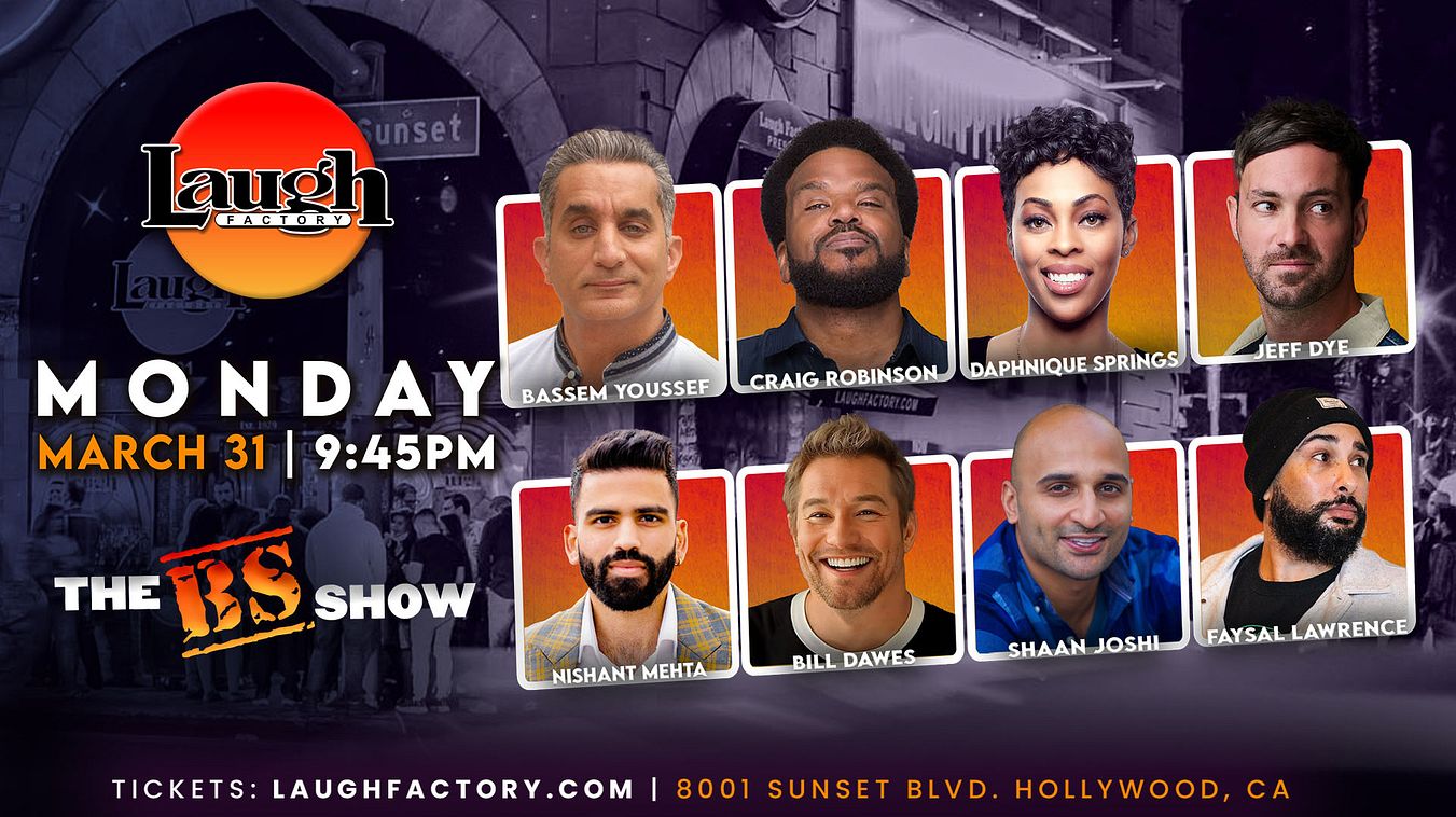 The BS Show Tickets at Laugh Factory Hollywood in Los Angeles by Laugh ...