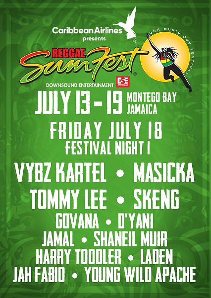 REGGAE SUMFEST 2025 Tickets at Montego Bay, Jamaica by Sumfest ...