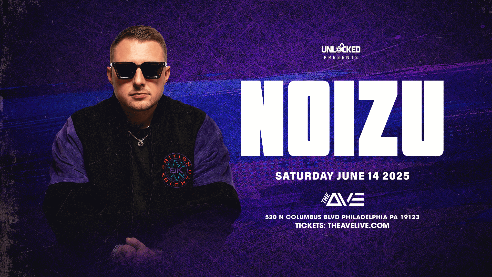 NOIZU Tickets at The Ave Live in Philadelphia by Unlocked Presents | Tixr