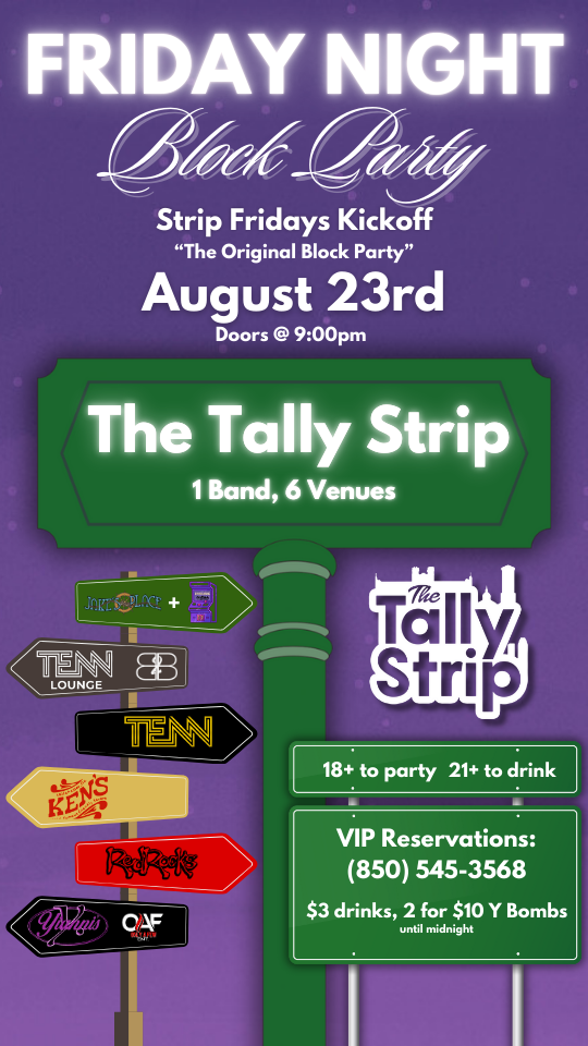 The Original Friday Night Block Party Tickets at Tally Strip in ...