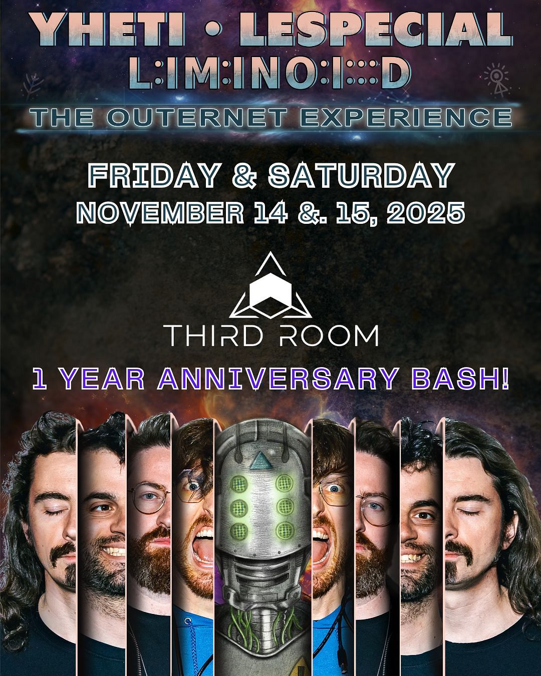 Yheti x lespecial x LIMINOID Tickets at Third Room in Asheville by ...