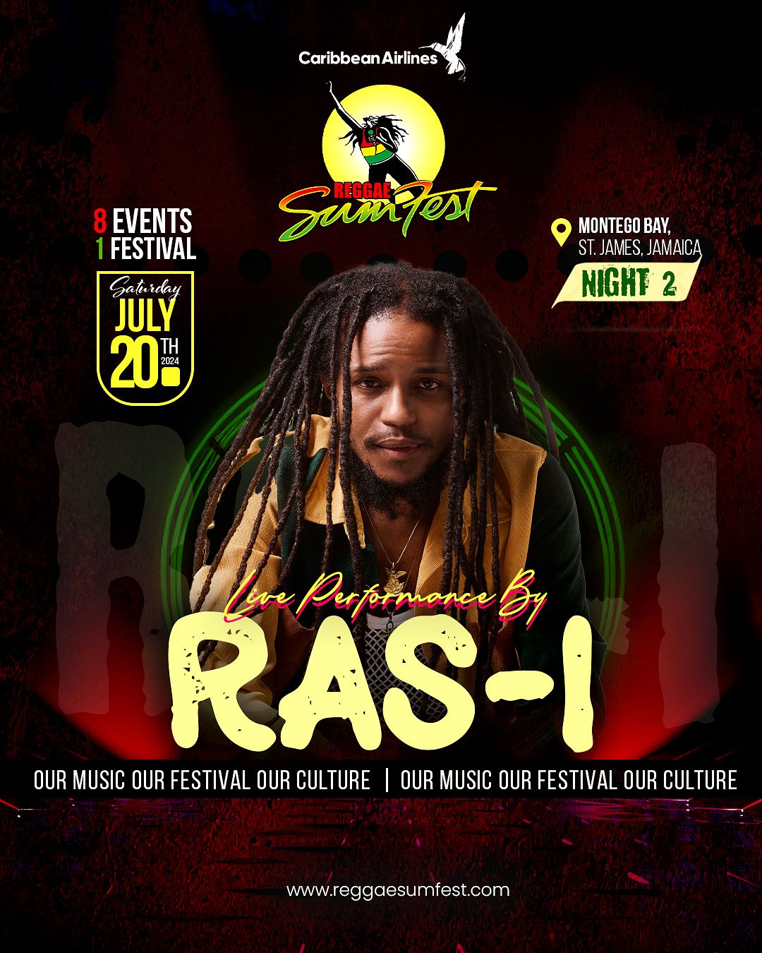 REGGAE SUMFEST 2024 Tickets at Montego Bay, Jamaica by Sumfest ...