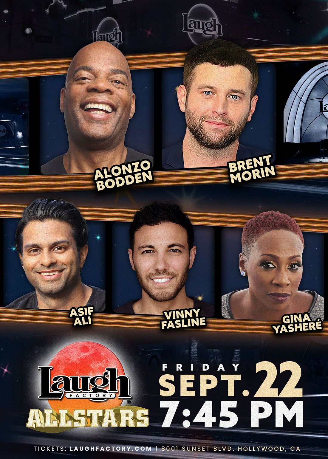 Laugh Factory All Stars! Tickets at Laugh Factory Hollywood in Los ...