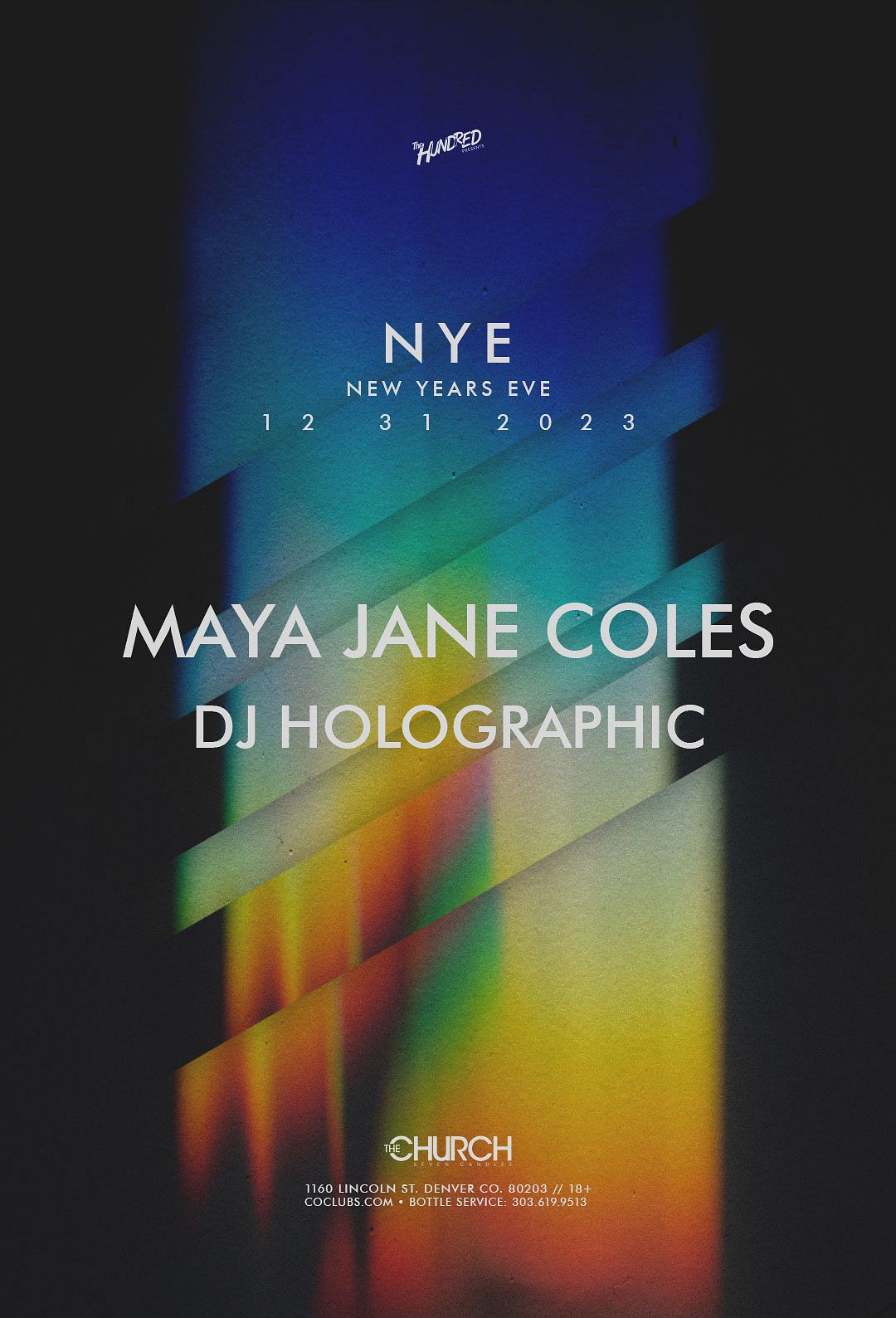 MAYA JANE COLES + DJ HOLOGRAPHIC Tickets at The Church Nightclub in ...