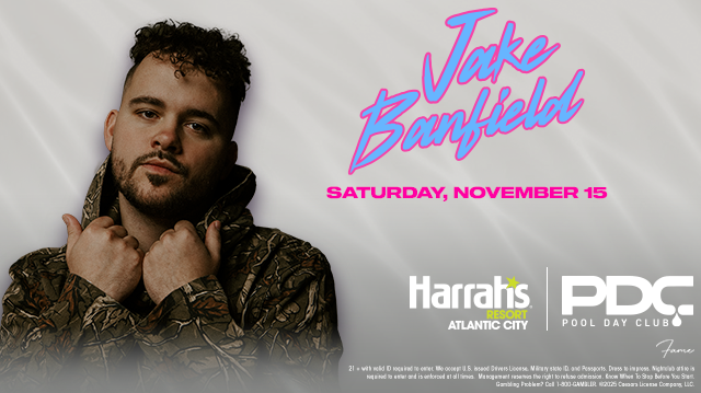 JAKE BANFIELD at The Pool Day Club Tickets at The Pool at Harrah's ...