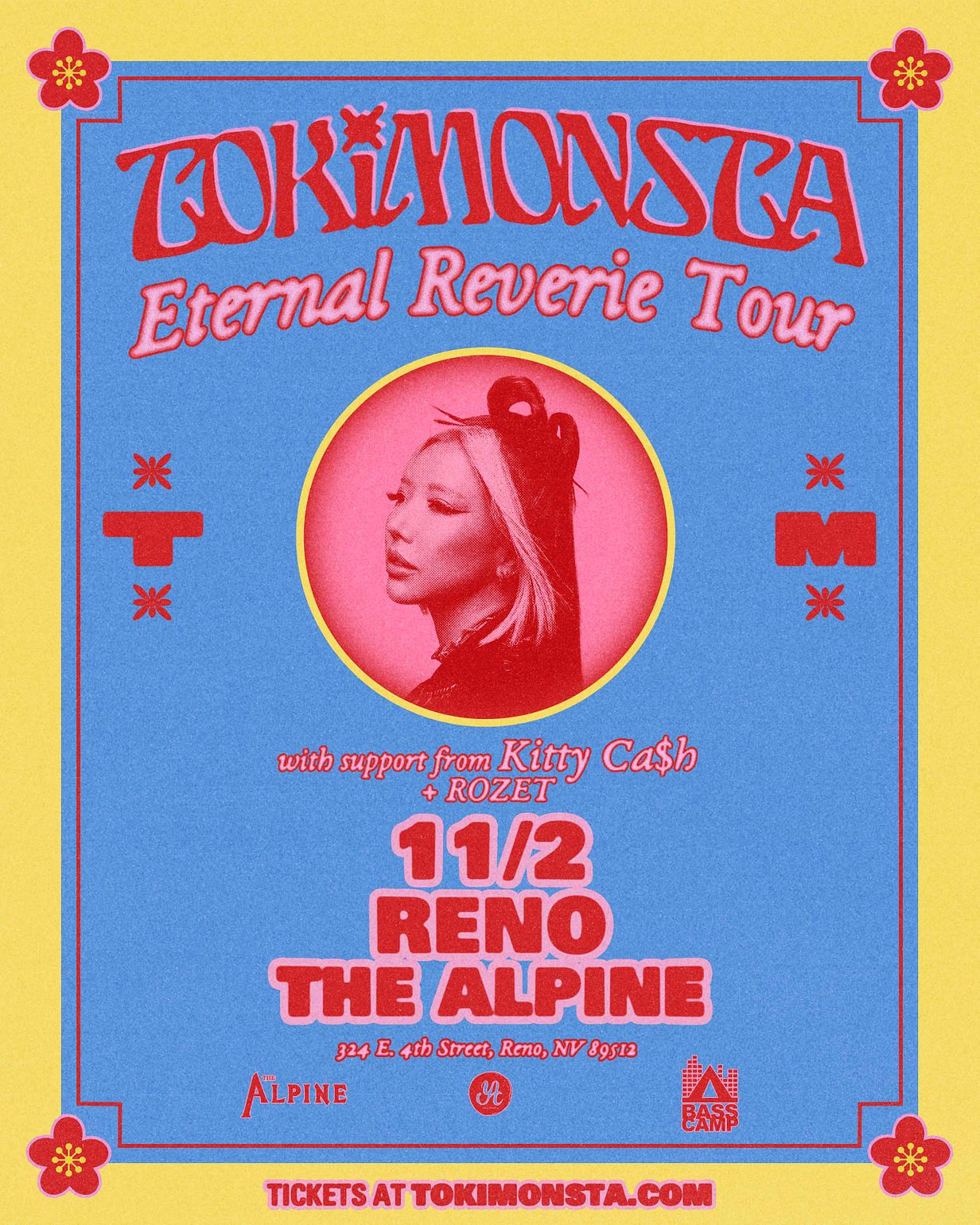 TOKiMONSTA Eternal Reverie Tour Tickets at The Alpine in RENO by Bass ...