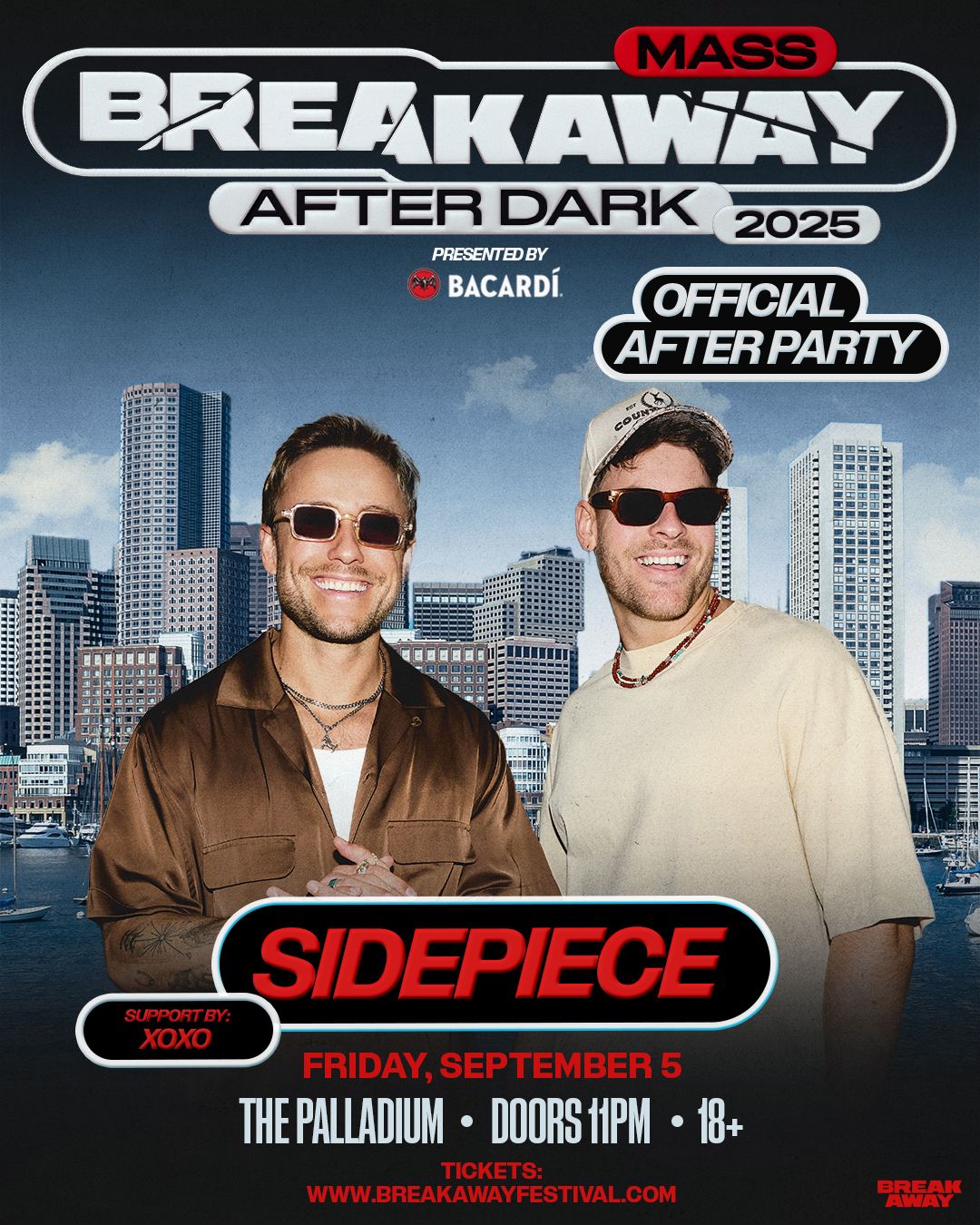 Breakaway Mass Official After Party ft. SIDEPIECE Tickets at The Palladium in Worcester by The ...