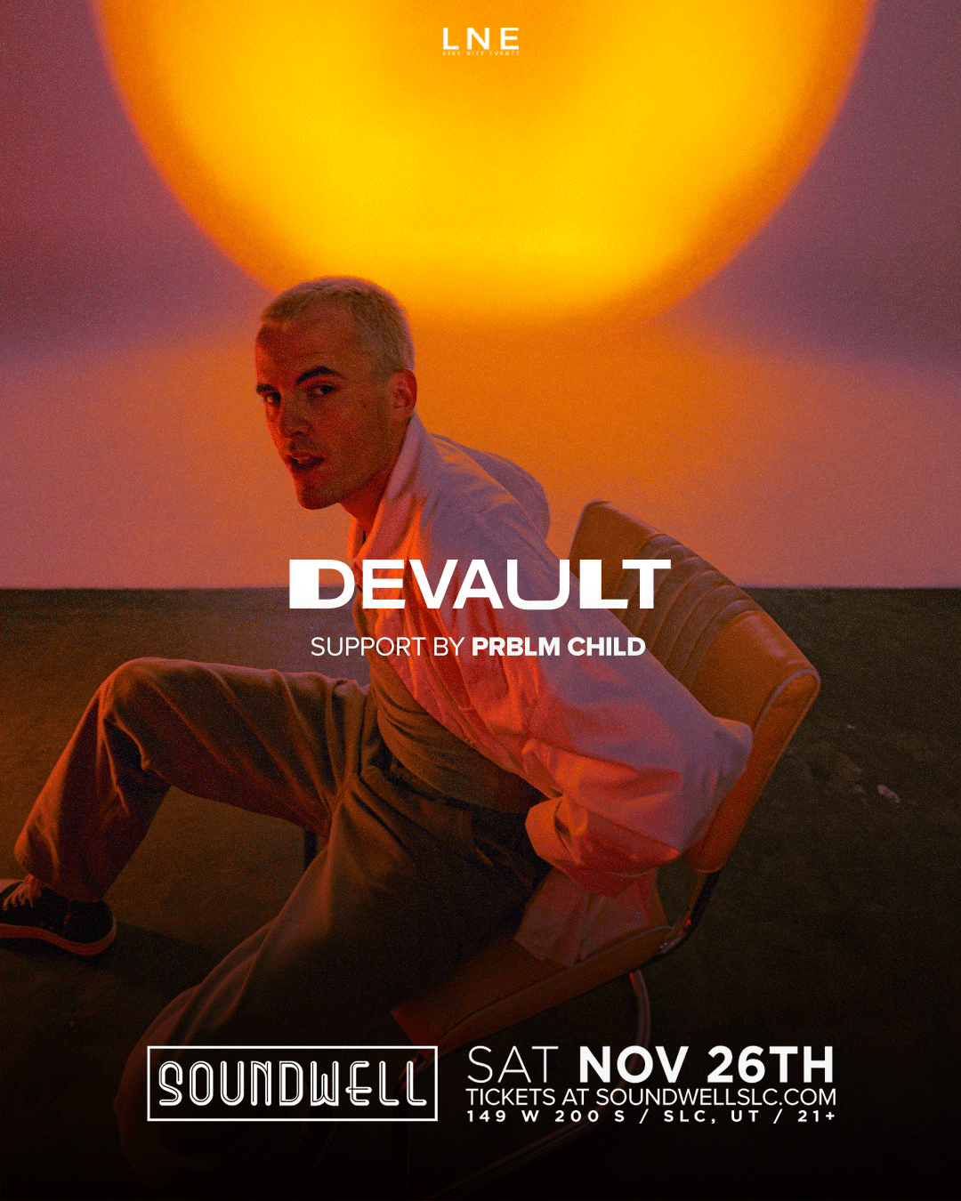 Devault at Soundwell Tickets at Soundwell in Salt Lake City by ...