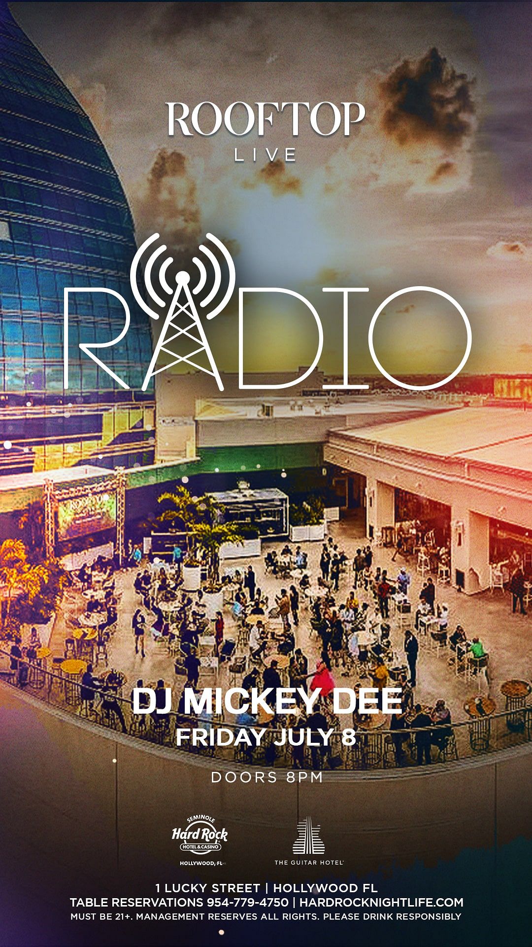 RADIO | Rooftop Live - Hardrock Holly Tickets at Rooftop Live in ...