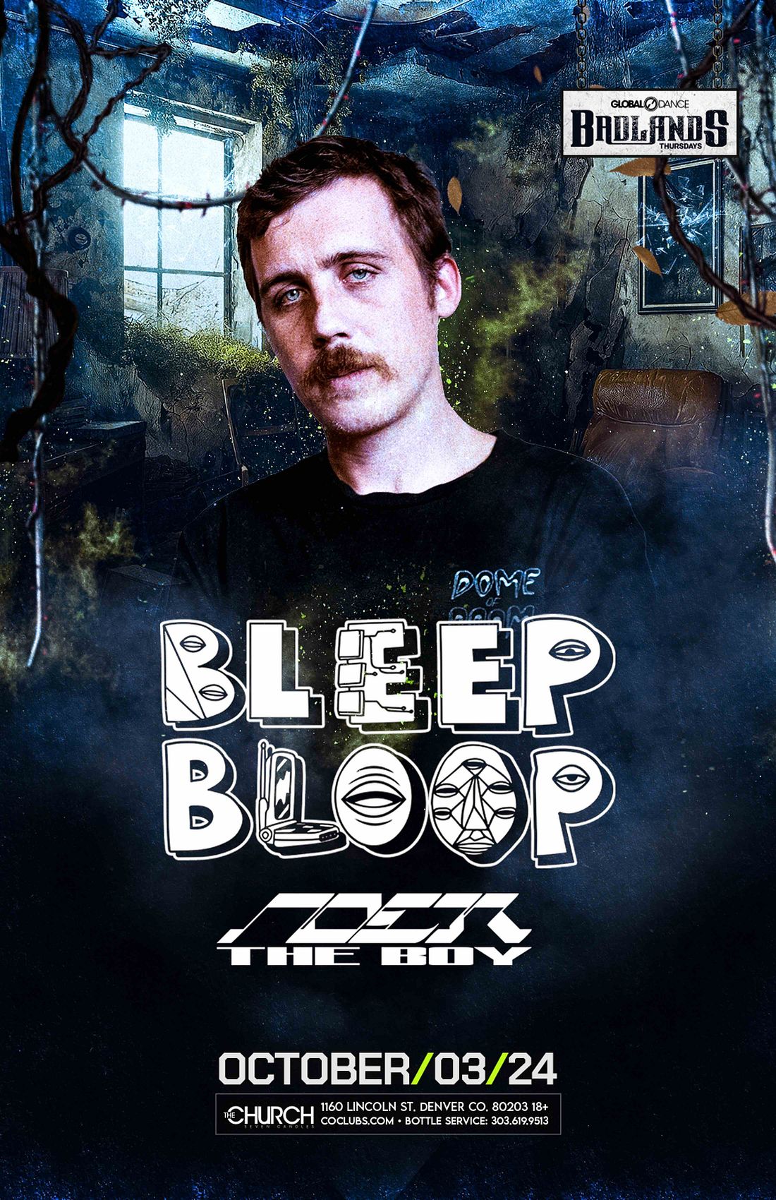 Bleep Bloop Tickets at The Church Nightclub in Denver by The Church ...