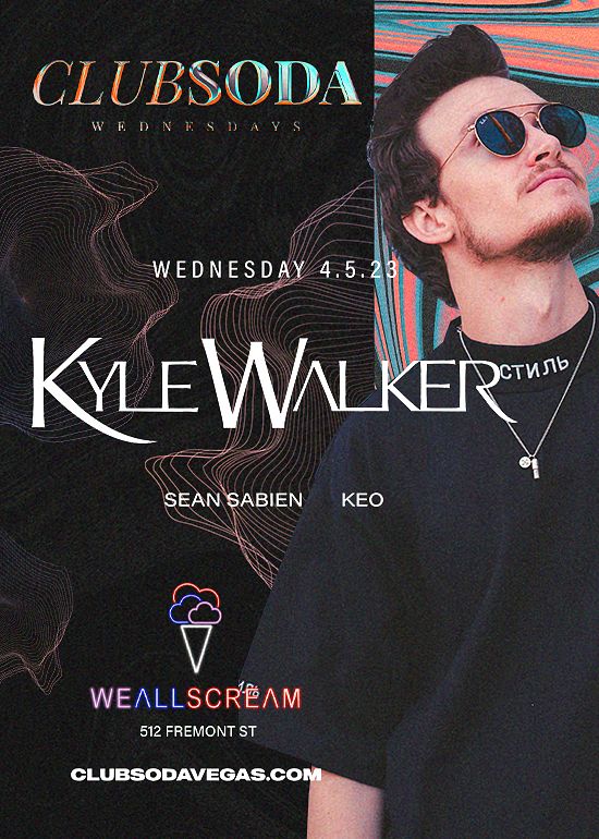 WAS: Club Soda: KYLE WALKER Tickets at We All Scream in Las Vegas by ...