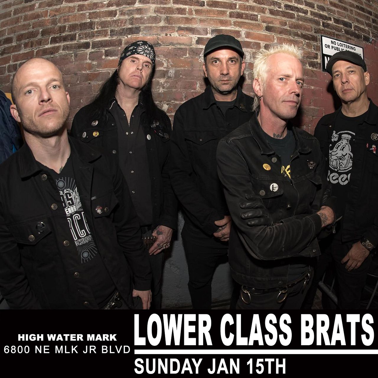 CANCELED Lower Class Brats, The Drowns @ HWM Tickets at HIGH WATER MARK ...