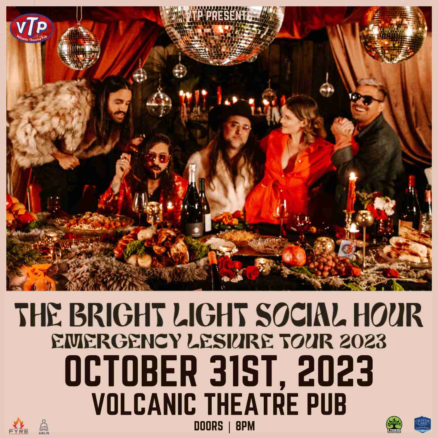 The Bright Light Social Hour W/ Choses Sauvages Tickets at Volcanic ...