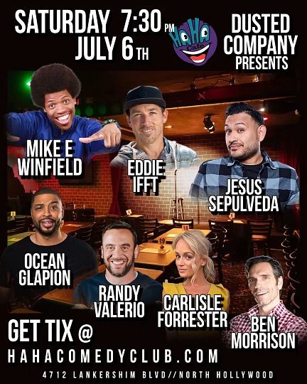 MIKE E. WINFIELD, OCEAN GLAPION, RANDY VALERIO Tickets at Ha Ha Comedy ...
