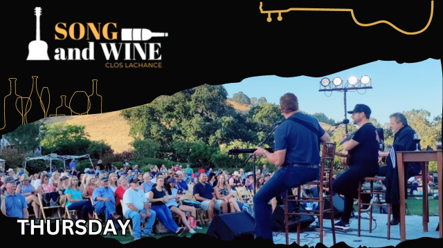 KRTY.com Thursday July 18 Song and Wine Show Tickets at Clos LaChance ...