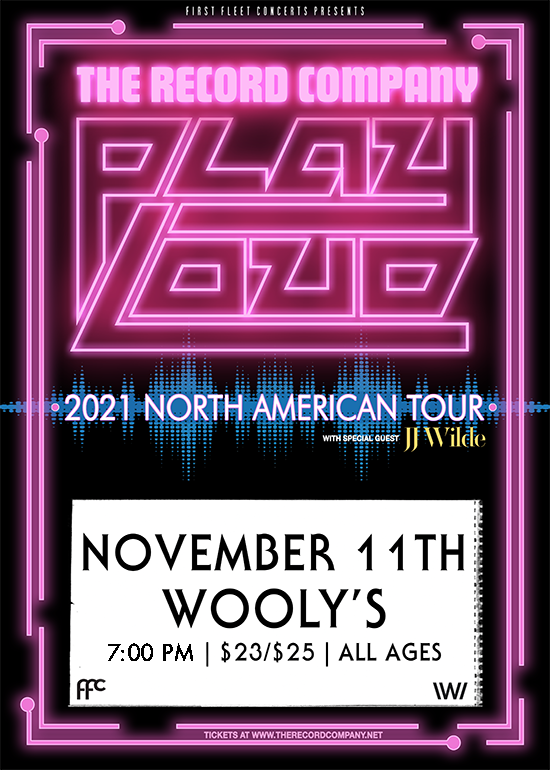 The Record Company - Play Loud Tour Tickets at Wooly's in Des Moines by ...