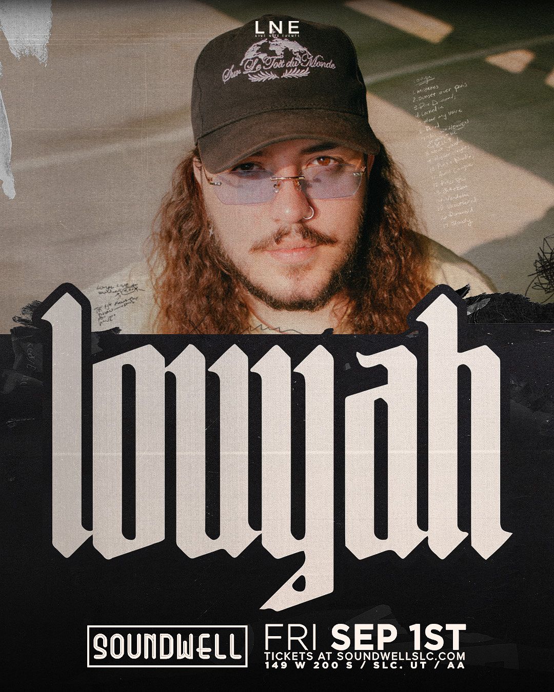 Louyah at Soundwell Tickets at Soundwell in Salt Lake City by LNE ...