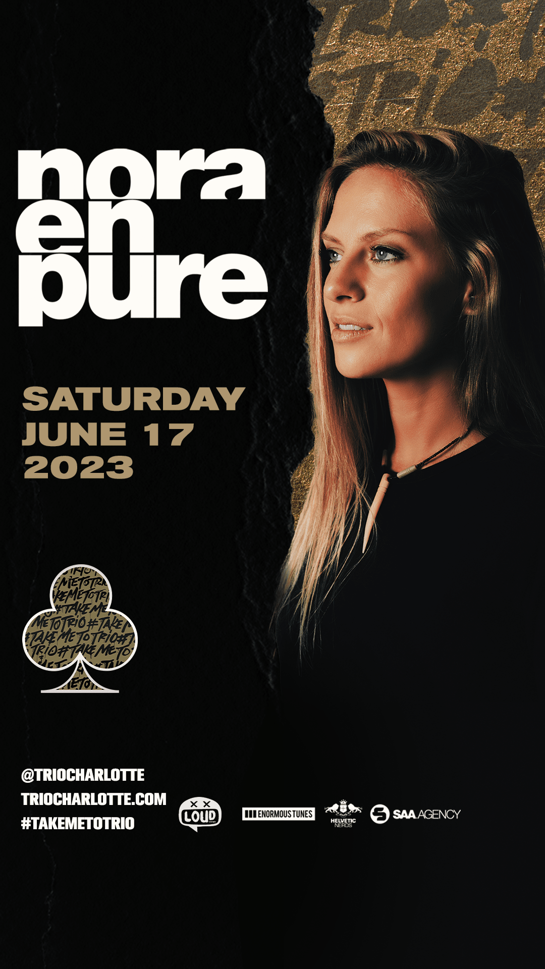 Nora En Pure Tickets At Trio Charlotte In Charlotte By Loud Crowd