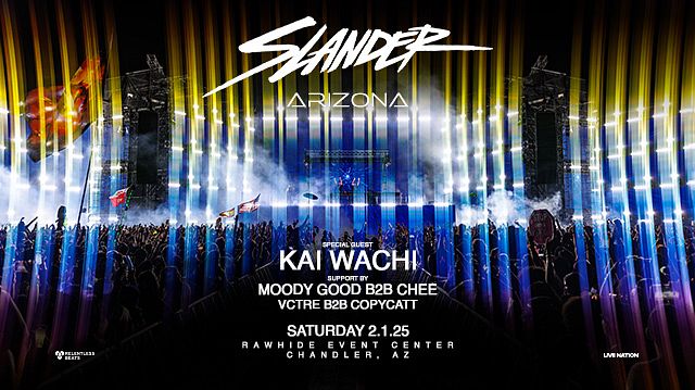 SLANDER Tickets at Rawhide Event Center in Chandler by RB - Festivals ...