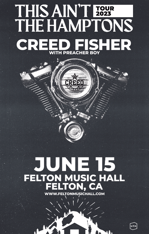 Creed Fisher Tickets at Felton Music Hall in Felton by Felton Music ...