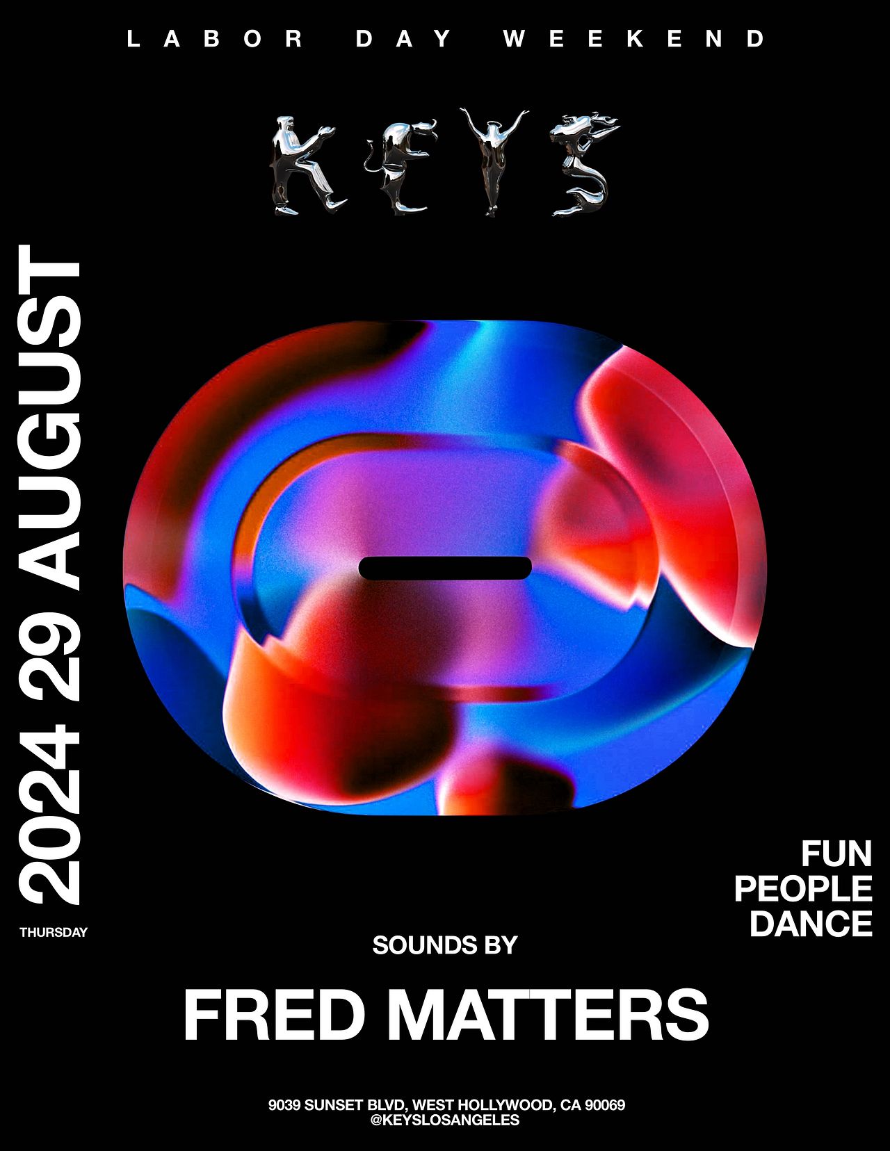 FRED MATTERS Tickets at Keys in West Hollywood by Keys Los Angeles - h ...