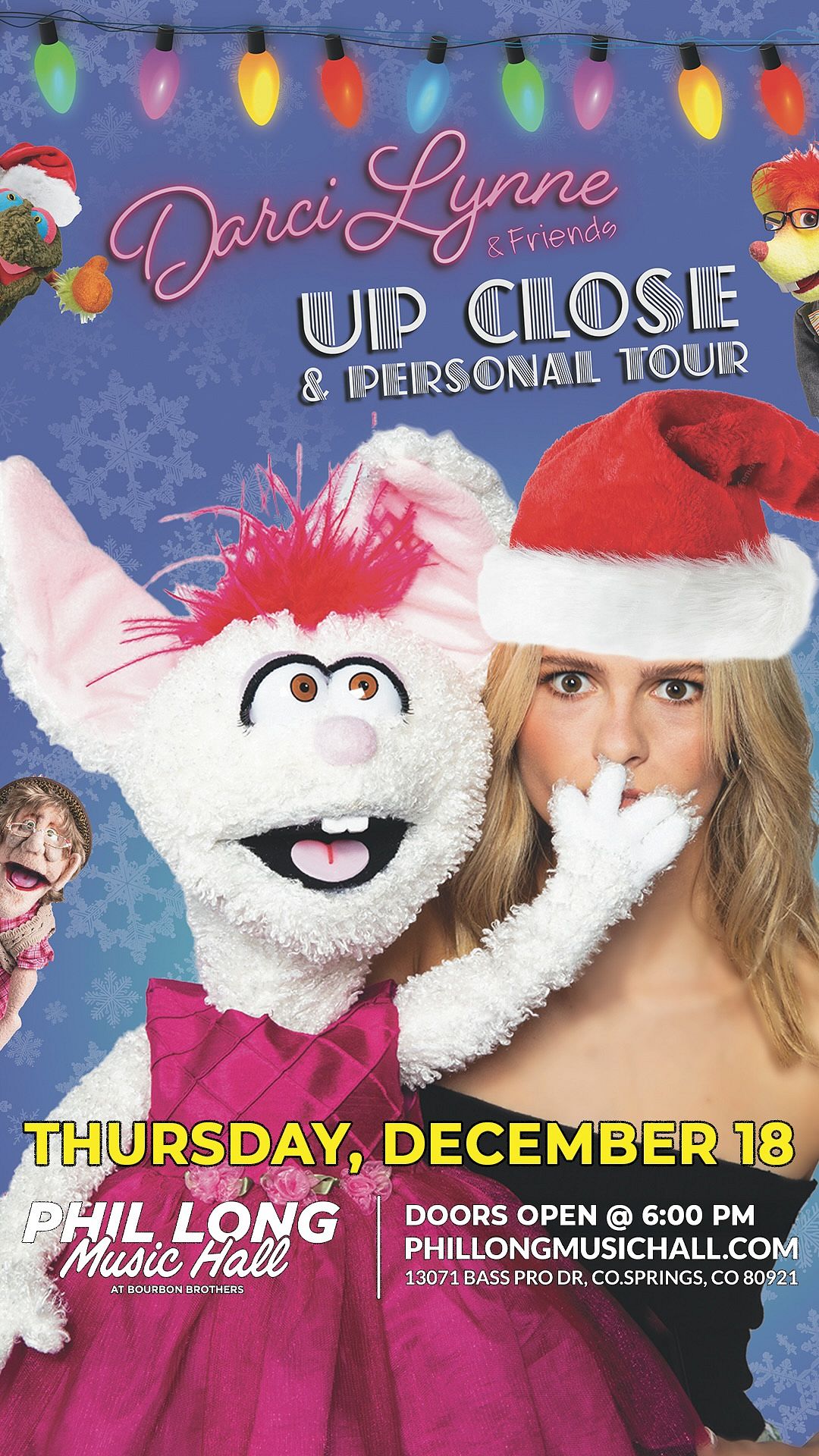 Darci Lynne & Friends: Up Close & Personal Tickets at Phil Long Music ...