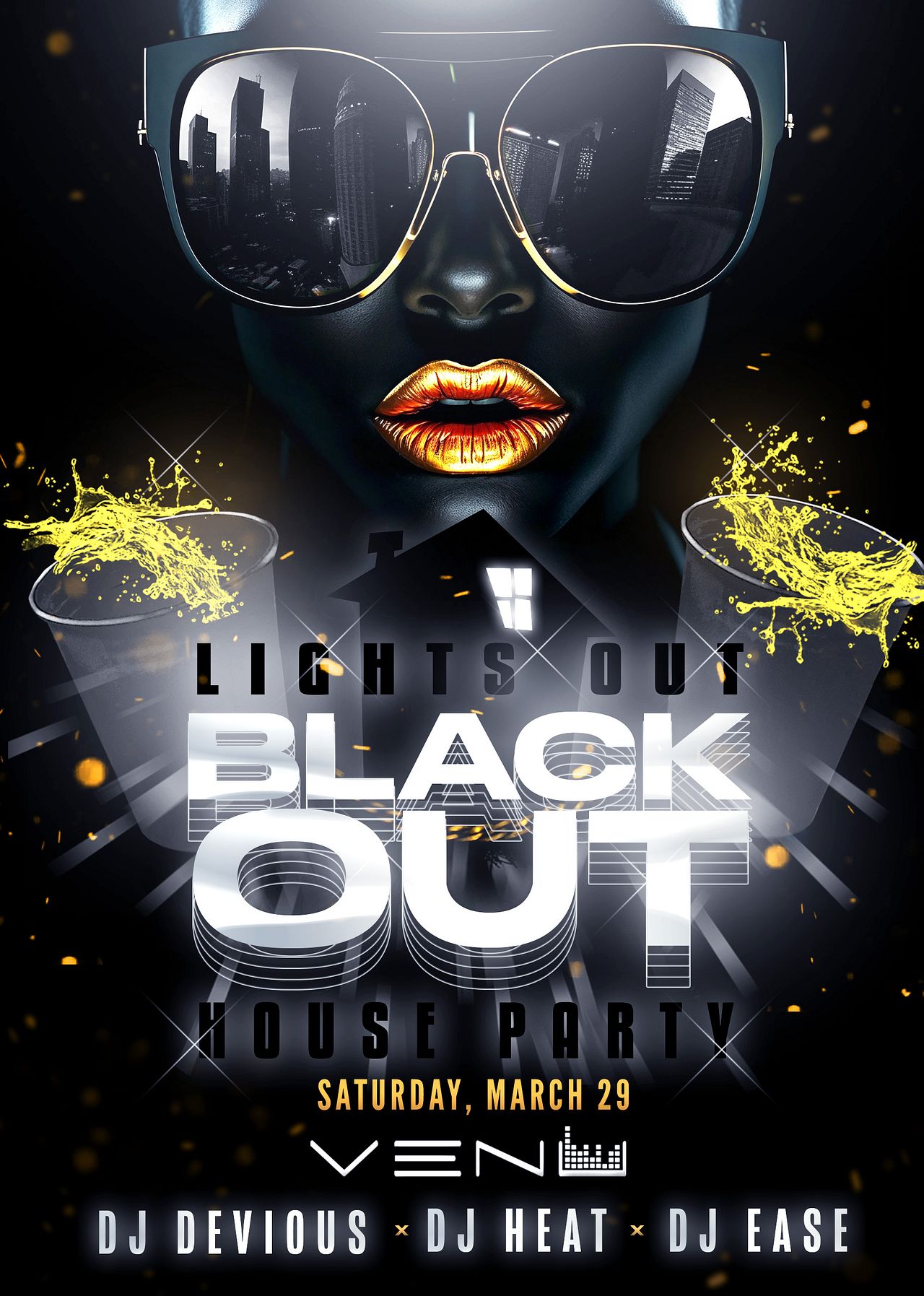 Lights Out - Blackout House Party Tickets at VENU in Buffalo by VENU | Tixr
