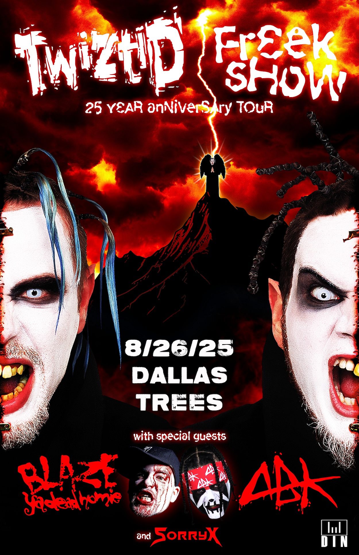 Twiztid: Freek Show 25 Year Anniversary Tour (Dallas) Tickets at Trees ...