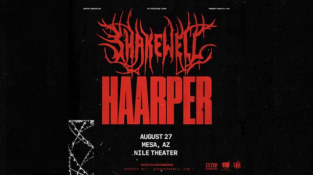 SHAKEWELL / HAARPER Tickets at Nile Theater in Mesa by .Relentless ...