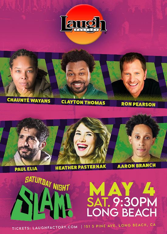 Saturday Night Slam Tickets at Laugh Factory Long Beach in Long Beach ...