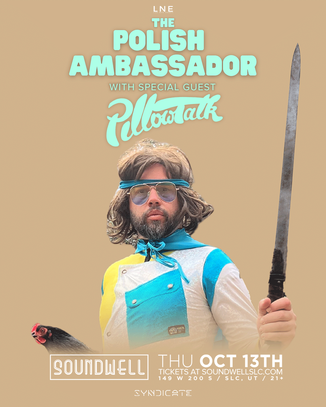 The Polish Ambassador at Soundwell Tickets at Soundwell in Salt Lake ...
