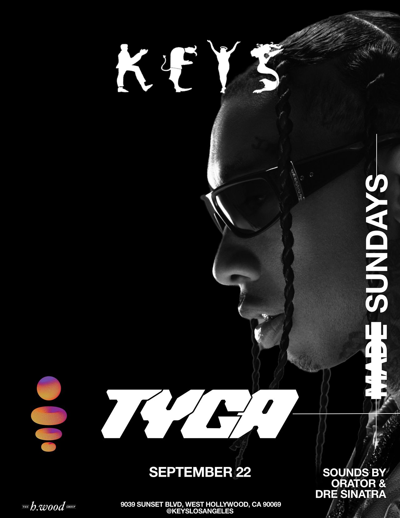 TYGA Tickets at Keys in West Hollywood by Keys Los Angeles - h.wood ...