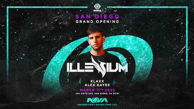 ILLENIUM at Nova SD Tickets at Nova SD in San Diego by Nova SD | Tixr ILLENIUM at Nova SD Tickets at Nova SD in San Diego by Nova SD | Tixr