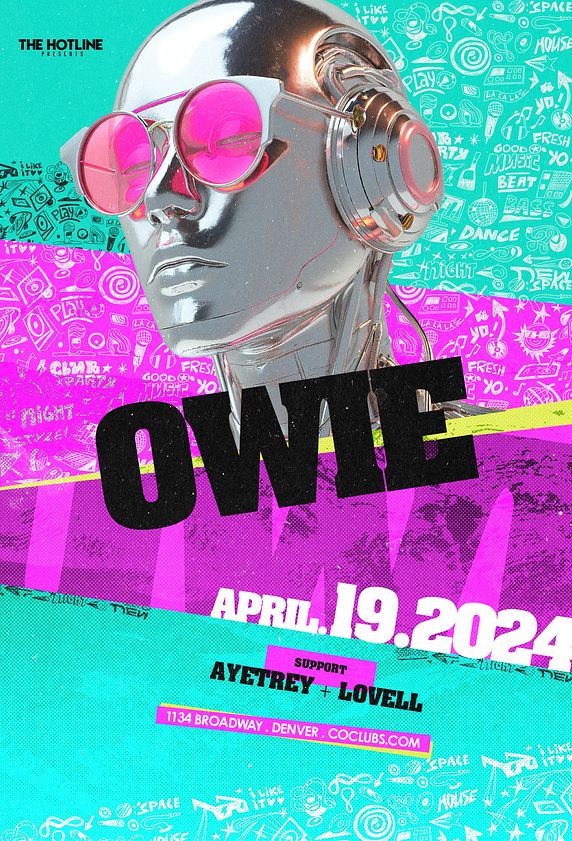 Owie Tickets at the540room in Denver by 1134 Broadway | Tixr