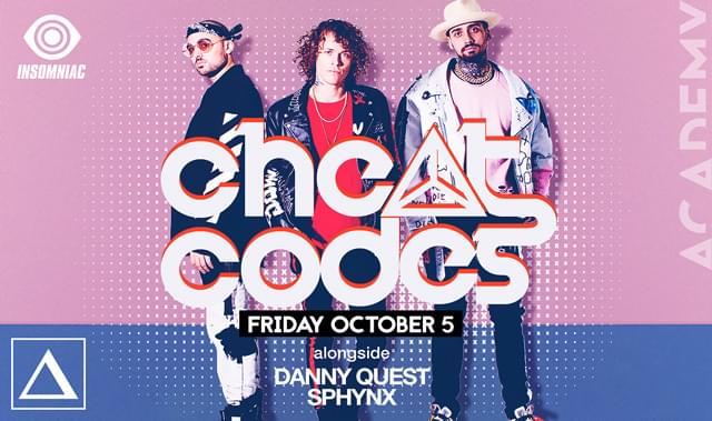 Cheat Codes Tickets at Academy Nightclub in Los Angeles by Academy | Tixr