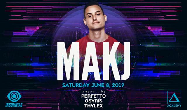 MAKJ Tickets at Academy Nightclub in Los Angeles by Academy | Tixr