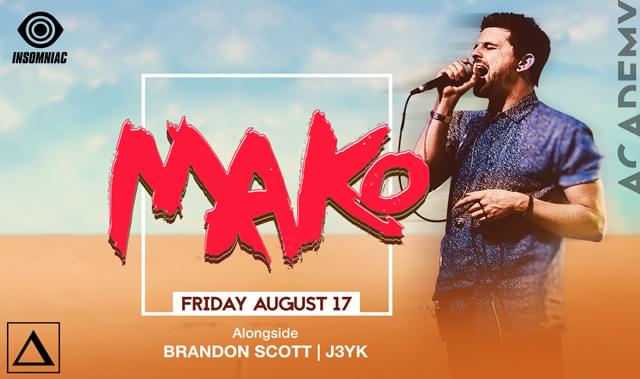 Mako Tickets at Academy Nightclub in Los Angeles by Academy | Tixr